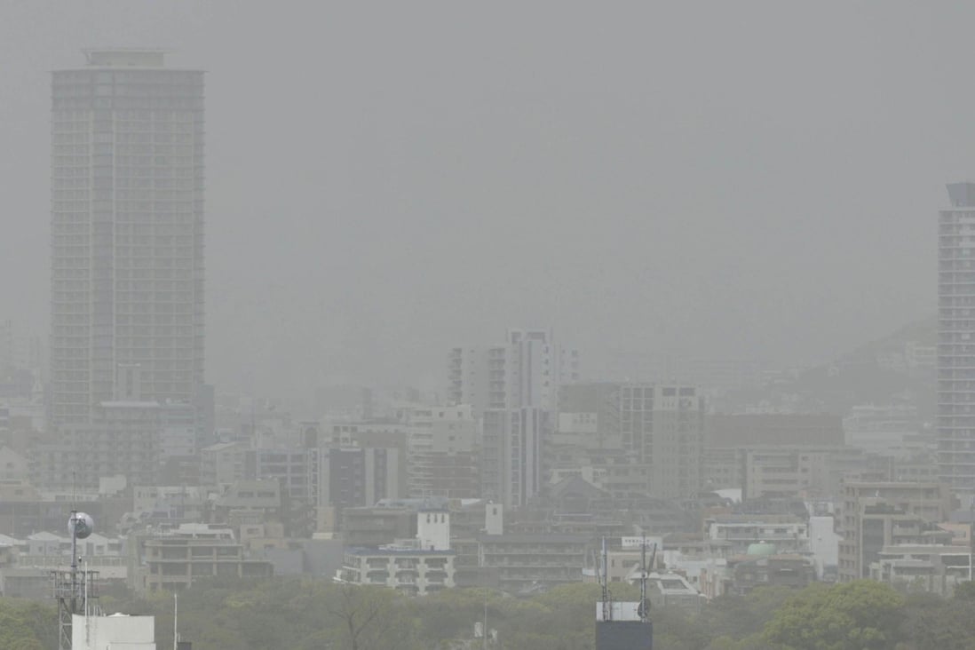 Sandstorm sweeping China hits Japan, South Korea as air quality worsens ...