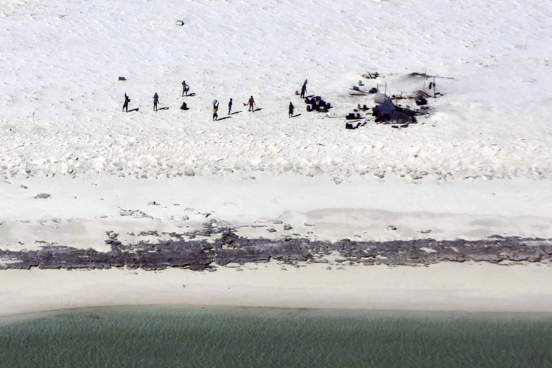 Cyclone strands Indonesian fishermen on remote desert island off ...