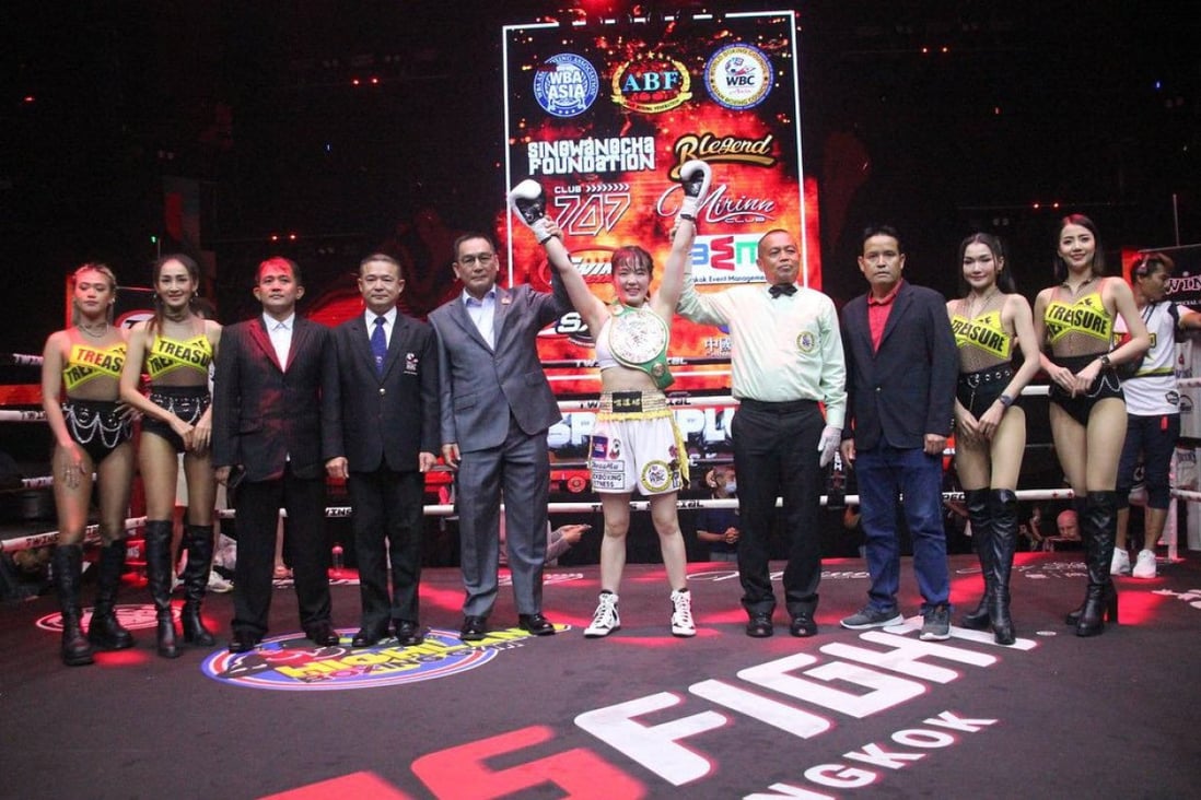 Hong Kong boxer Ruru Yang makes history with WBC Asia super-flyweight title win in Bangkok ...