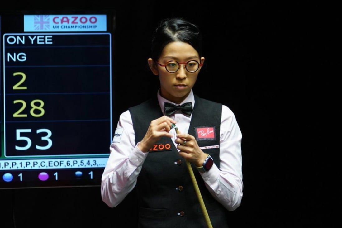 Hong Kong snooker star Ng On-yee keeps her cool for crucial Women’s ...