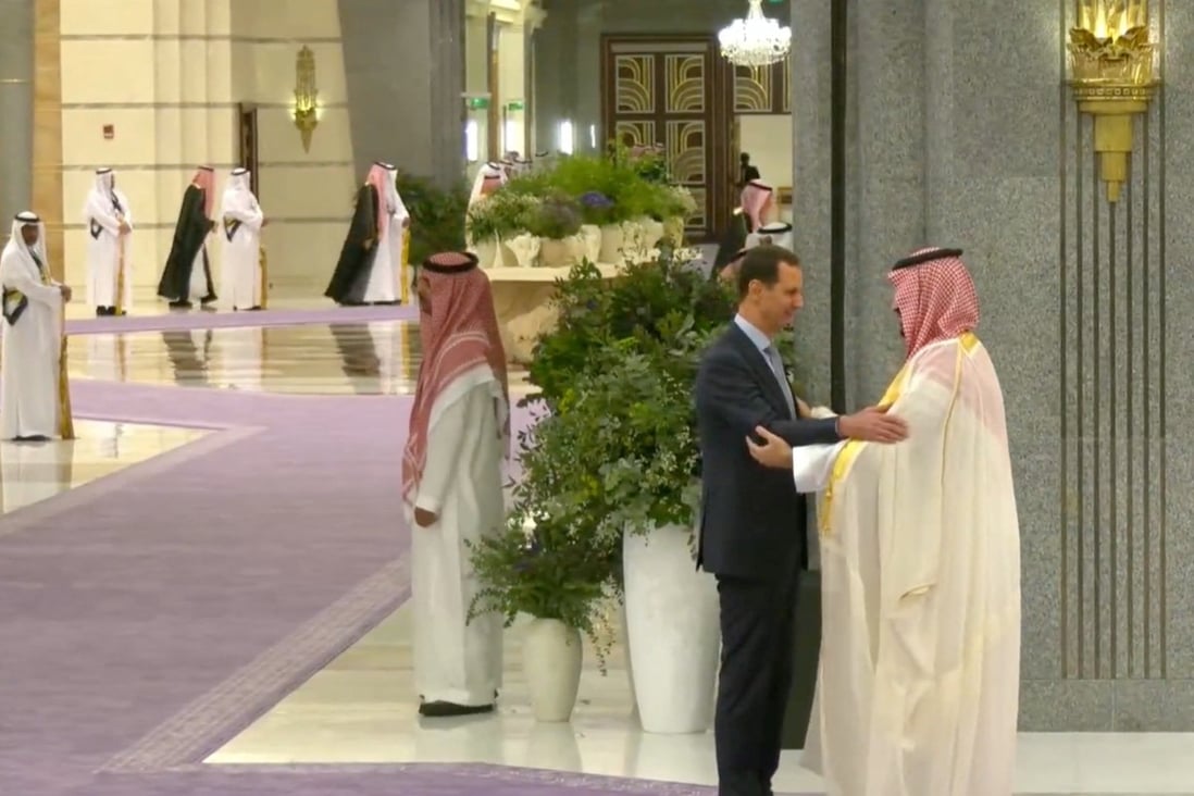 Syria’s Assad gets warm welcome at Arab summit after years of isolation ...