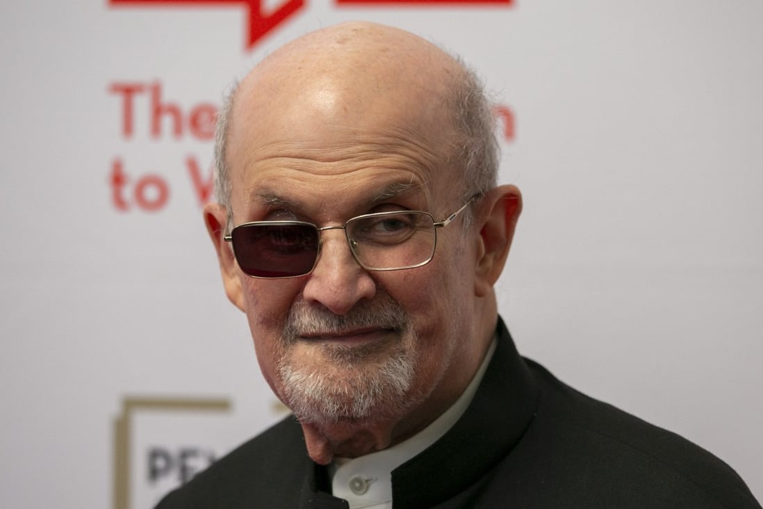 Salman Rushdie makes first in-person public appearance since 2022 ...