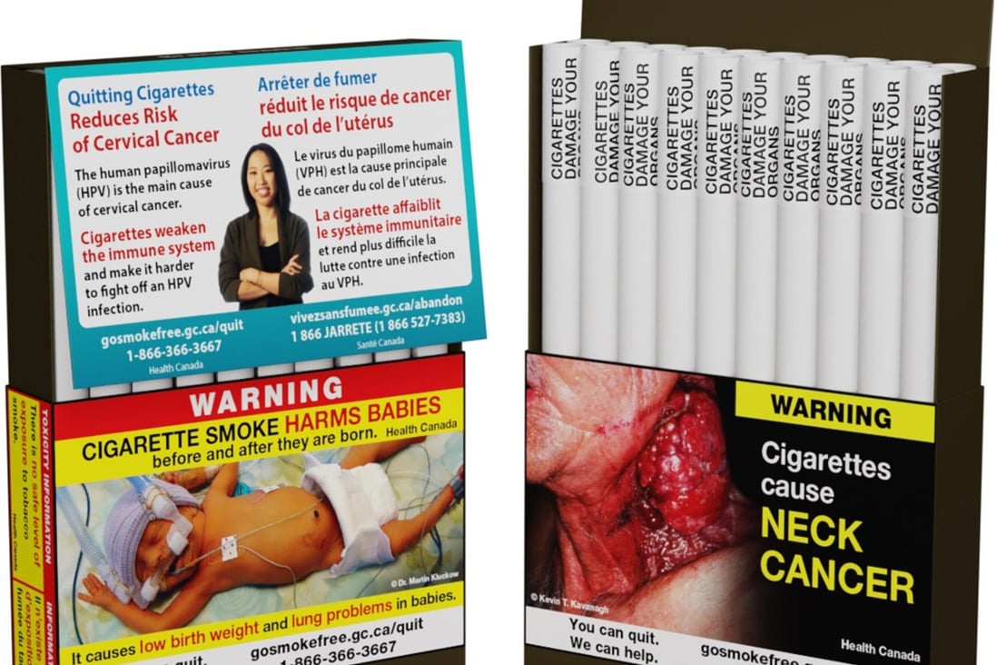 In world first, each cigarette will get a warning label in Canada ...