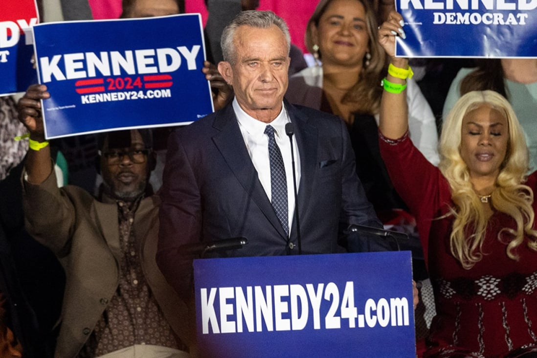 US presidential candidate Robert Kennedy Jnr tells Joe Rogan he takes ...