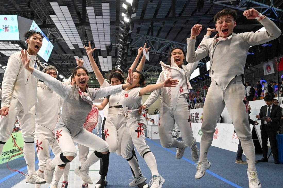 Medals for Hong Kong but men’s fencing foil team finish behind major ...