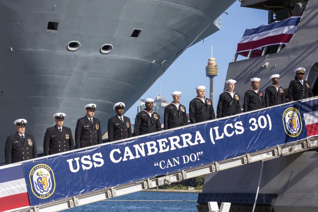 US commissions Navy warship in Australia, first ever in foreign port ...