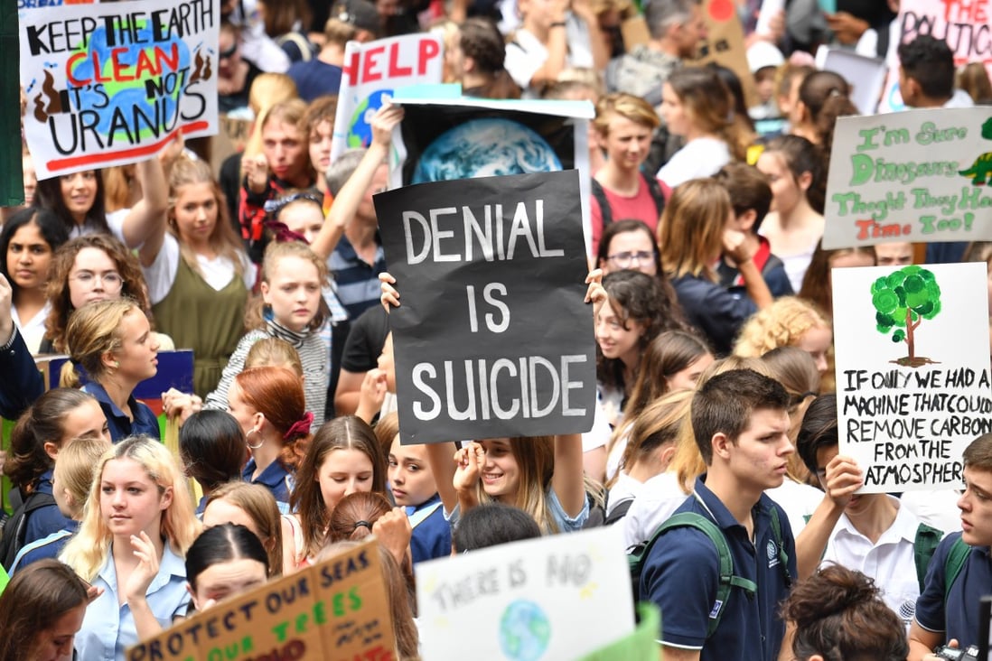 Global student protests demanding climate action get underway | South ...