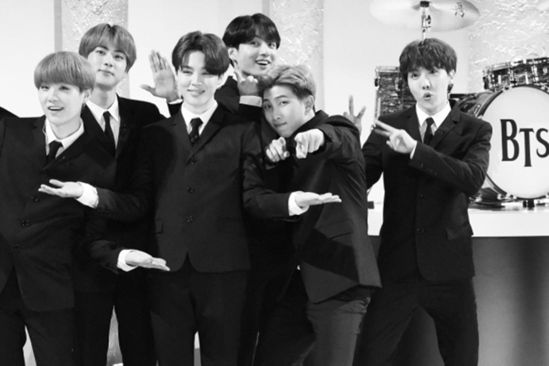 BTS performs ‘Boy with Luv’ on The Late Show: band channels The Beatles ...