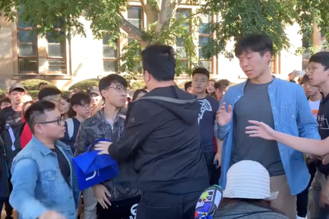 6 events where Chinese students were involved in on-campus conflicts ...