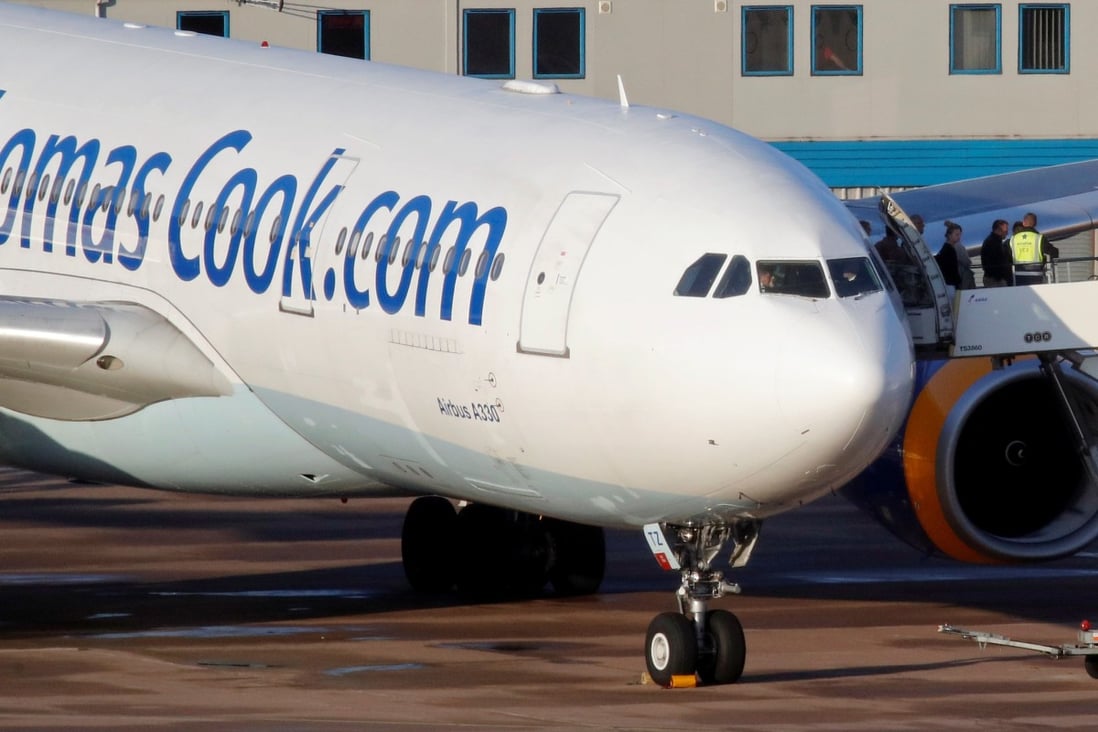 Thomas Cook collapse sparks largest peacetime repatriation mission in ...