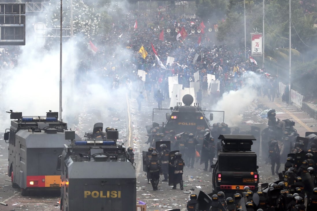 In Indonesia, student clashes with police over new laws spark ...
