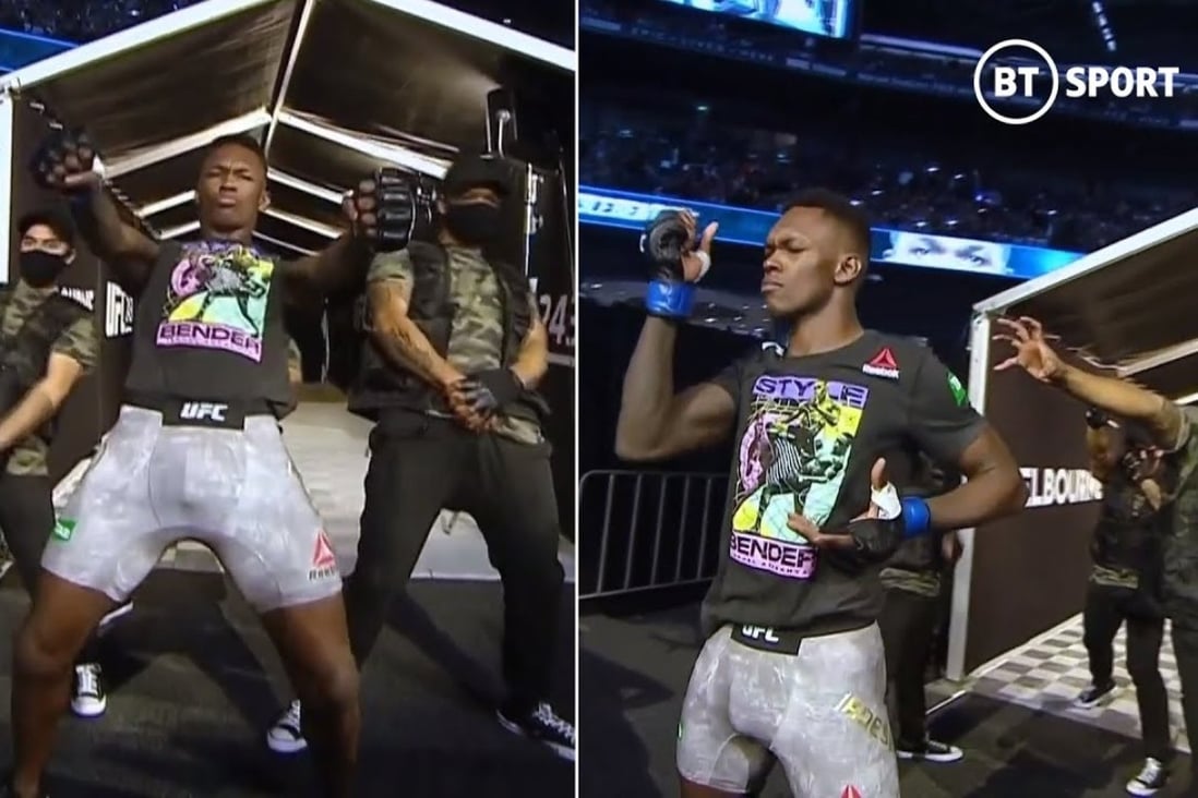 UFC 243: Israel Adesanya defends his flashy walkout dance before Robert ...