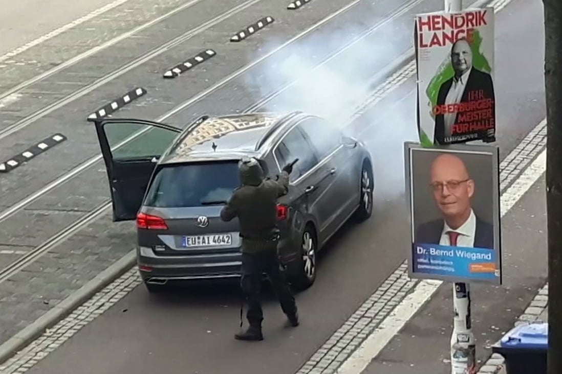 German attacker had planned to blow up synagogue in ‘massacre’ on Yom ...