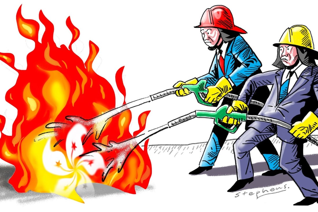 The political violence won’t end as long as Hong Kong and Beijing ...