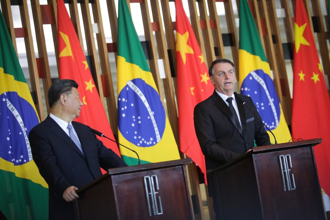 China part of Brazil’s future, Jair Bolsonaro says as he and Xi Jinping ...