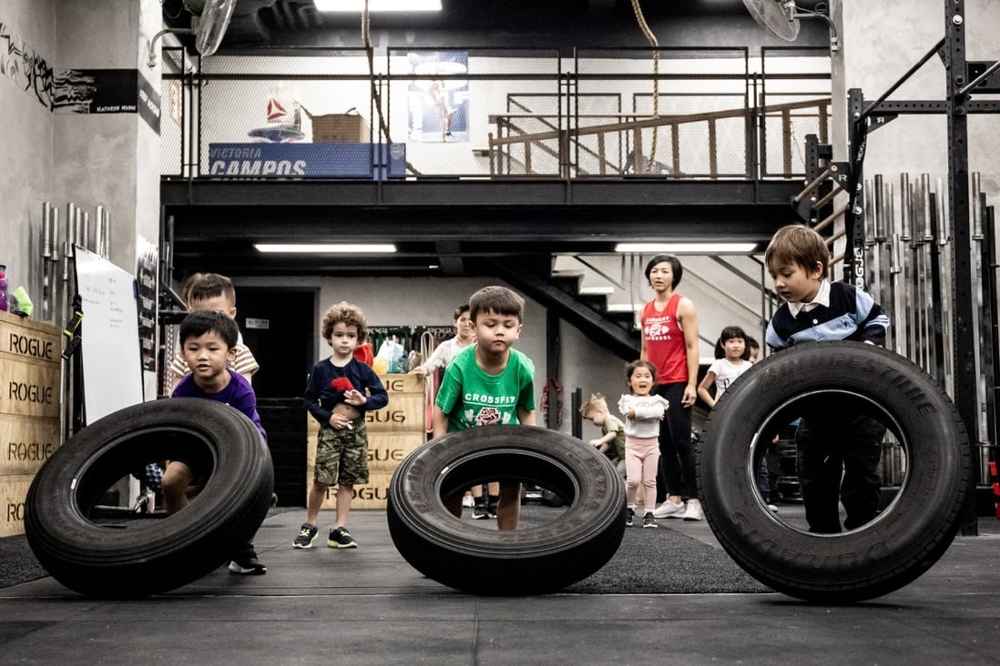 Kids gym: the children working out in fitness centres to build strength ...