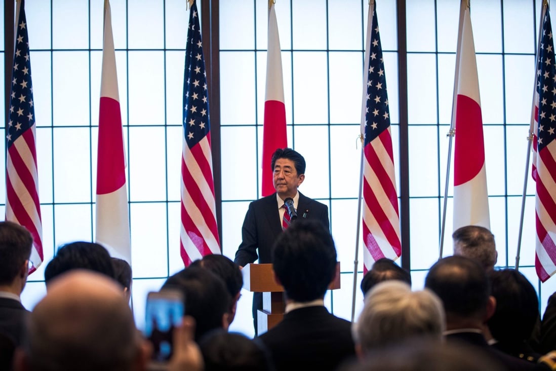 Trump, Abe seek stronger alliance as they mark 60th anniversary of US ...