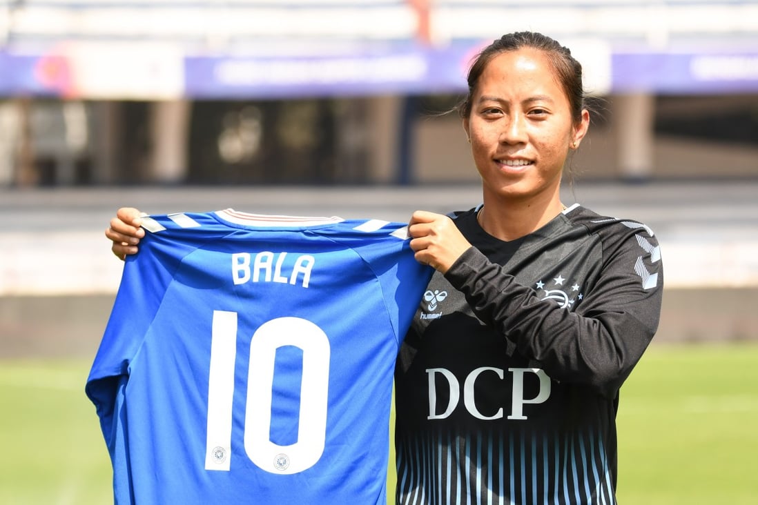 History-making Bala Devi becomes first-ever Indian women’s footballer ...