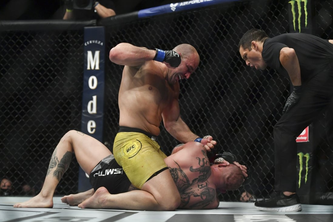 UFC: Anthony Smith’s teeth fall out in fifth-round TKO upset at the ...
