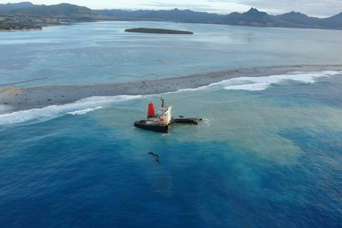 Oil from Japanese ship that ran aground off Mauritius could kill ...