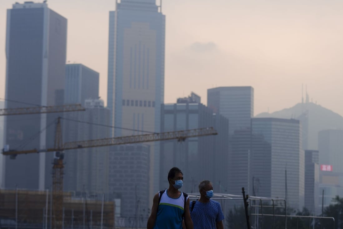 Health risks from air pollution hit highest level on Hong Kong’s scale ...