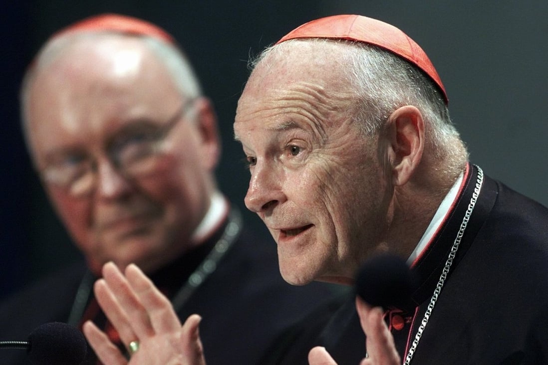 Vatican denies cover-up of abuse by US ex-cardinal Theodore McCarrick ...