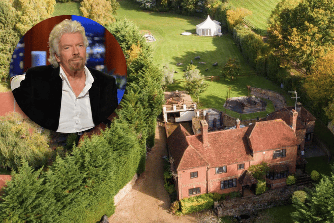 Virgin billionaire Richard Branson’s English country manor is for sale ...