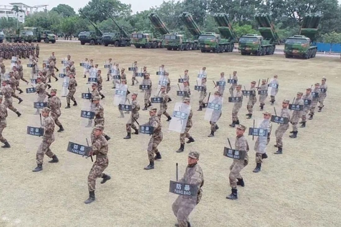 China’s military gives glimpse of updated long-range rocket system ...