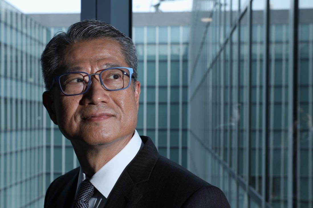 Hong Kong finance chief hopes support for innovative technology will be ...