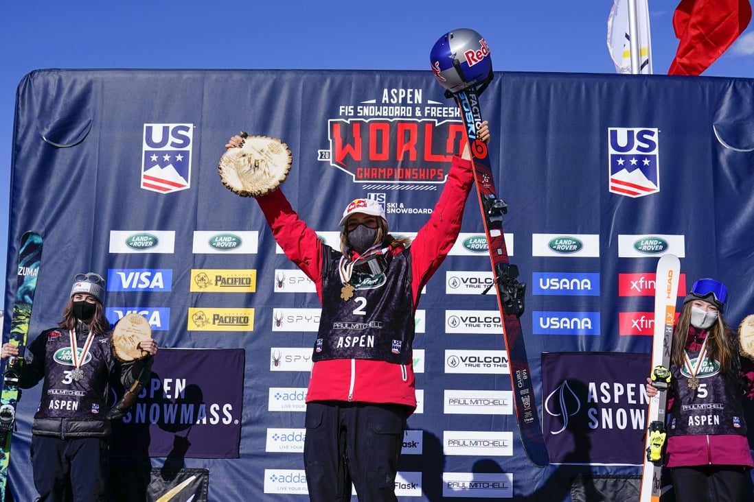 Eileen Gu scoops second gold medal at Snowboard and Freeski World ...