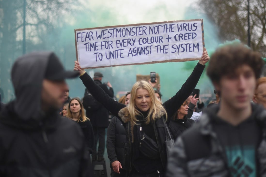 Coronavirus: London police arrest 33 protesters at demonstration ...