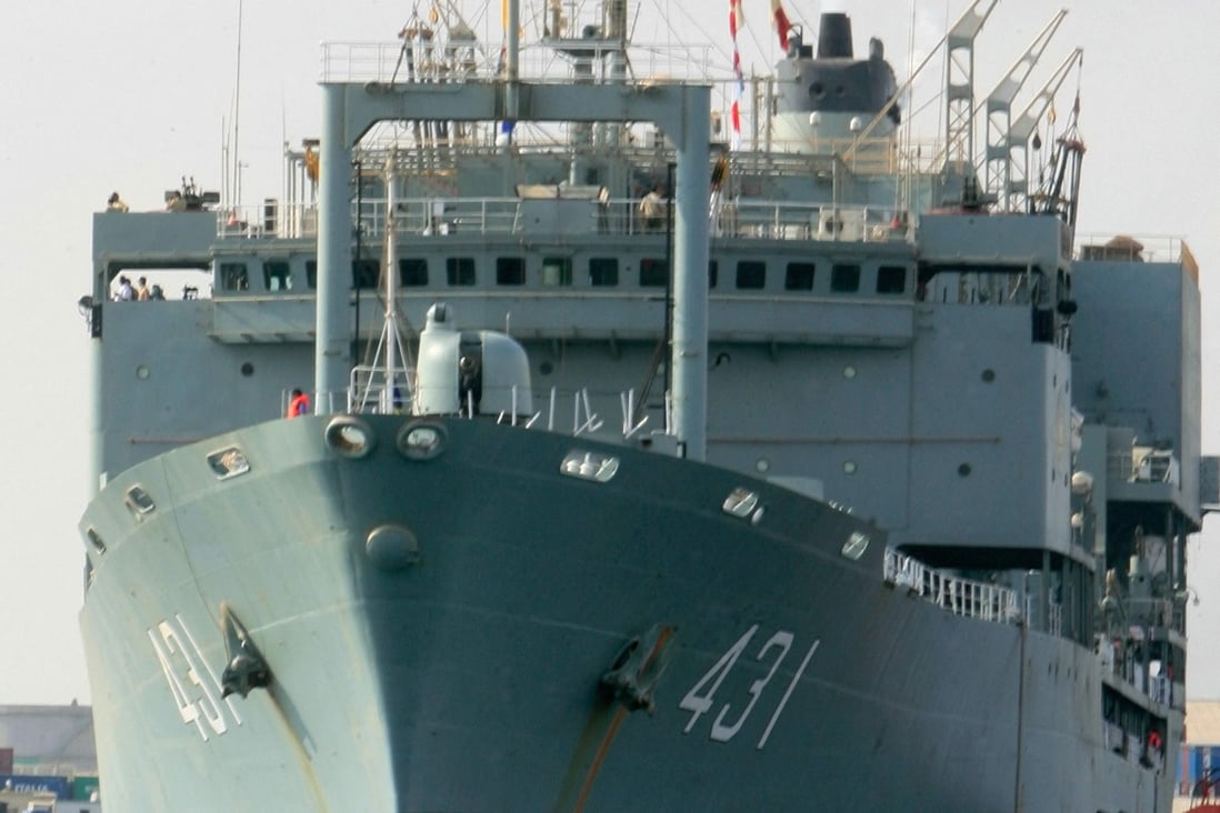 Iran’s biggest navy ship ‘Kharg’ catches fire and sinks in Gulf of Oman ...