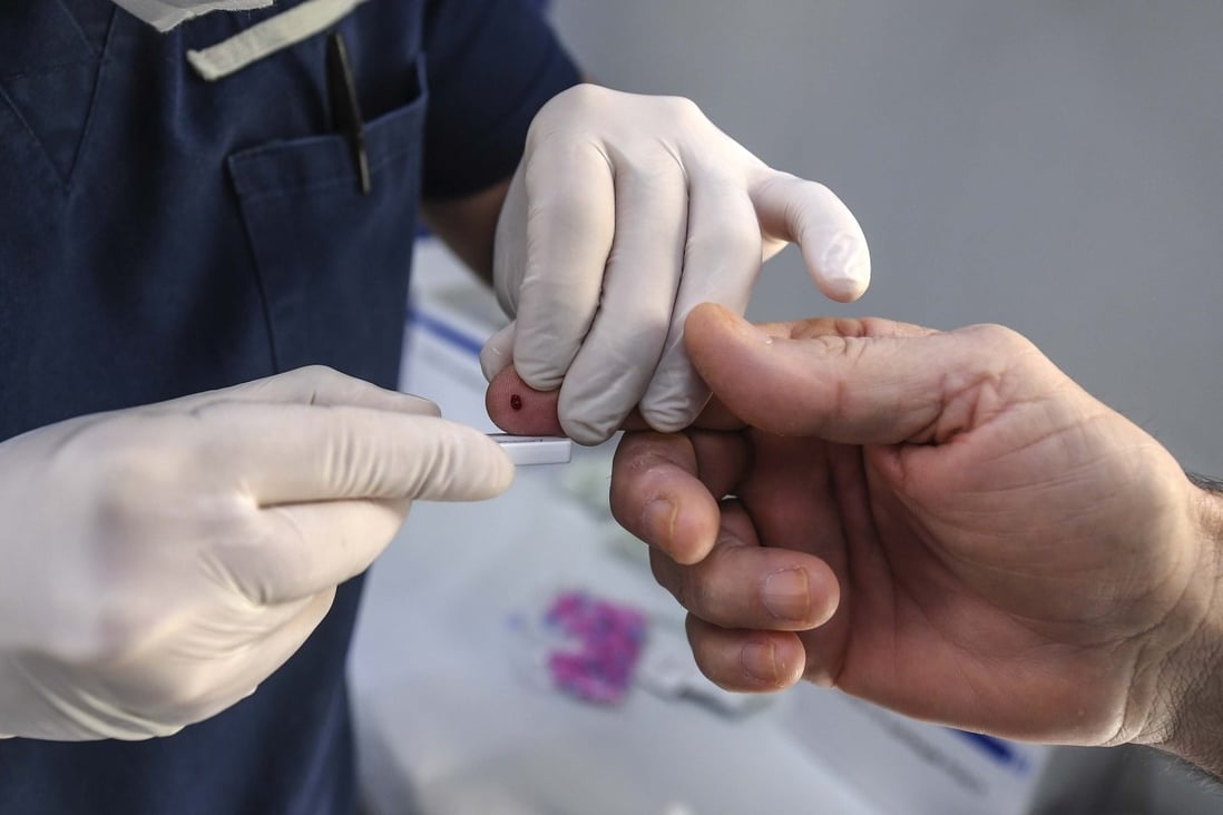Coronavirus: Hong Kong explores using finger pricks to draw blood for ...