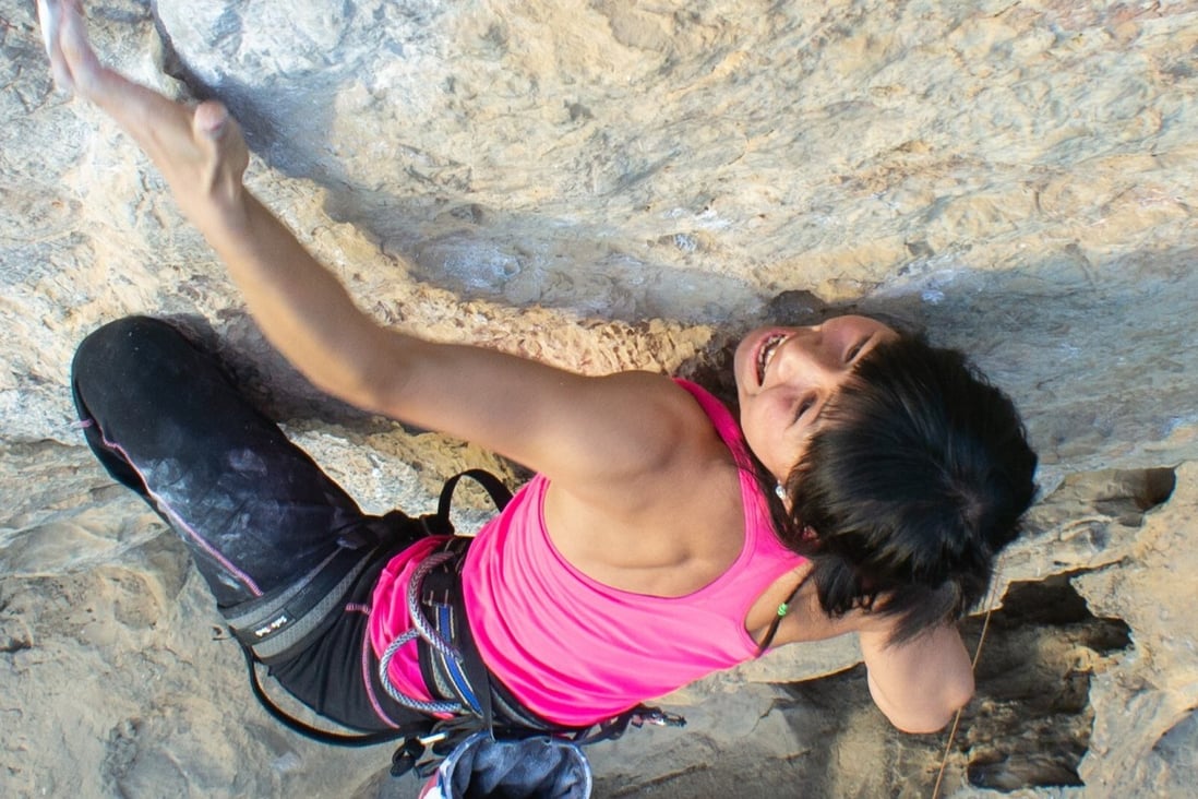 Chinese female rock climber Jun Bao tackles love and ‘French Gangster ...