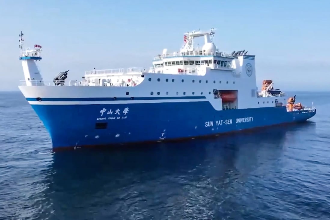 China’s biggest research ship to head to South China Sea on maiden ...