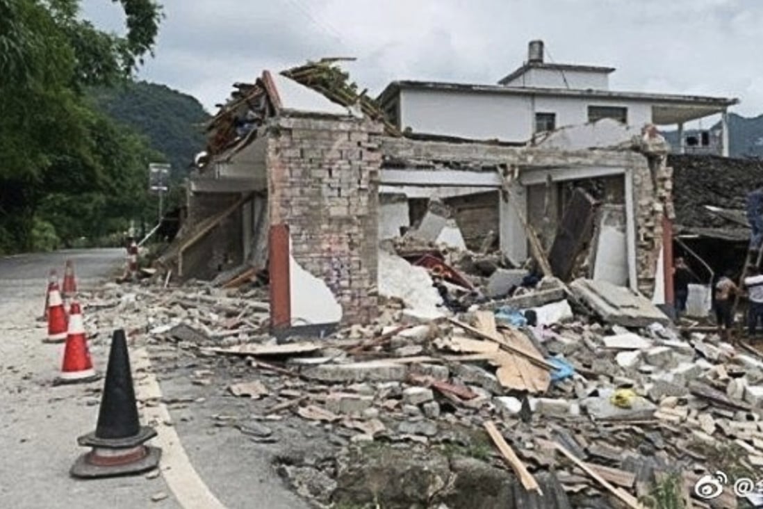 Eight dead in China building site collapse | South China Morning Post