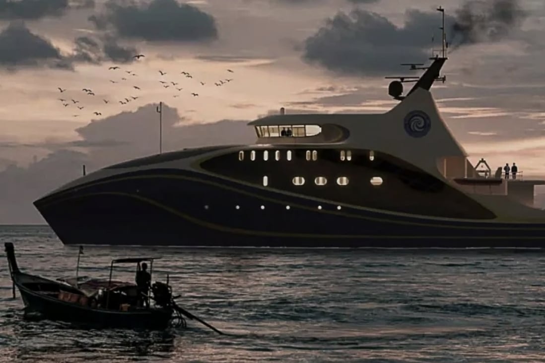 China is building a new type of unmanned research ship | South China ...