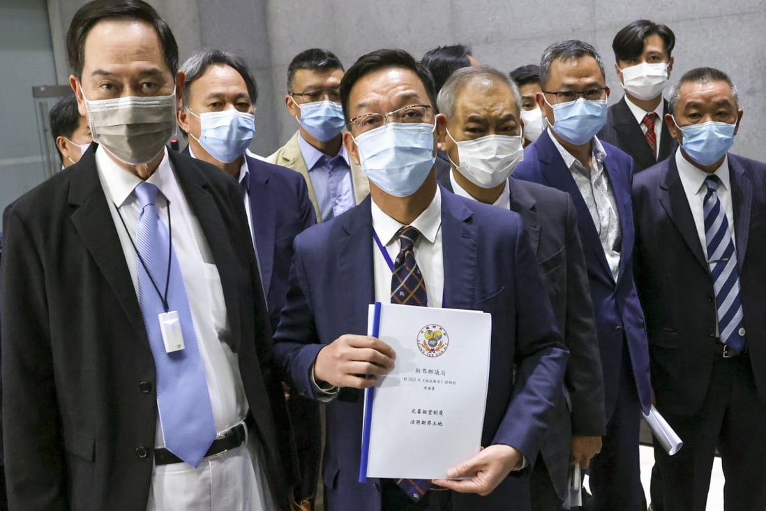 Hong Kong rural leaders seek changes in the law to make it easier to ...
