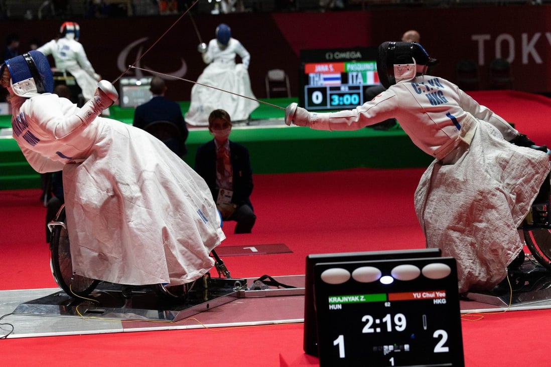 Tokyo Paralympics: fencers Alison Yu Chui-yee and Justine Charissa Ng ...
