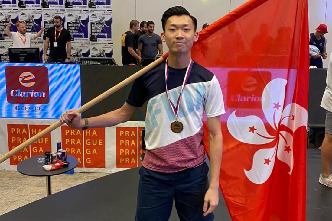 Freestyle footballer Tony Ma becomes first Hongkonger to win medal at ...