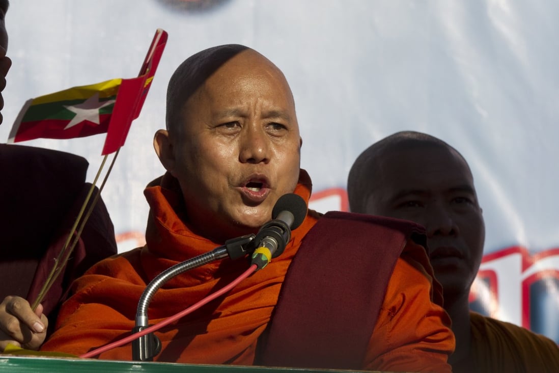 Wirathu, the Myanmar monk labelled ‘the face of Buddhist terror ...