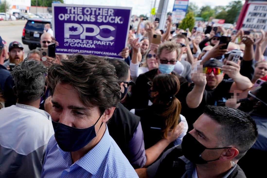 Canada’s Justin Trudeau pelted with gravel, but says he won’t change ...