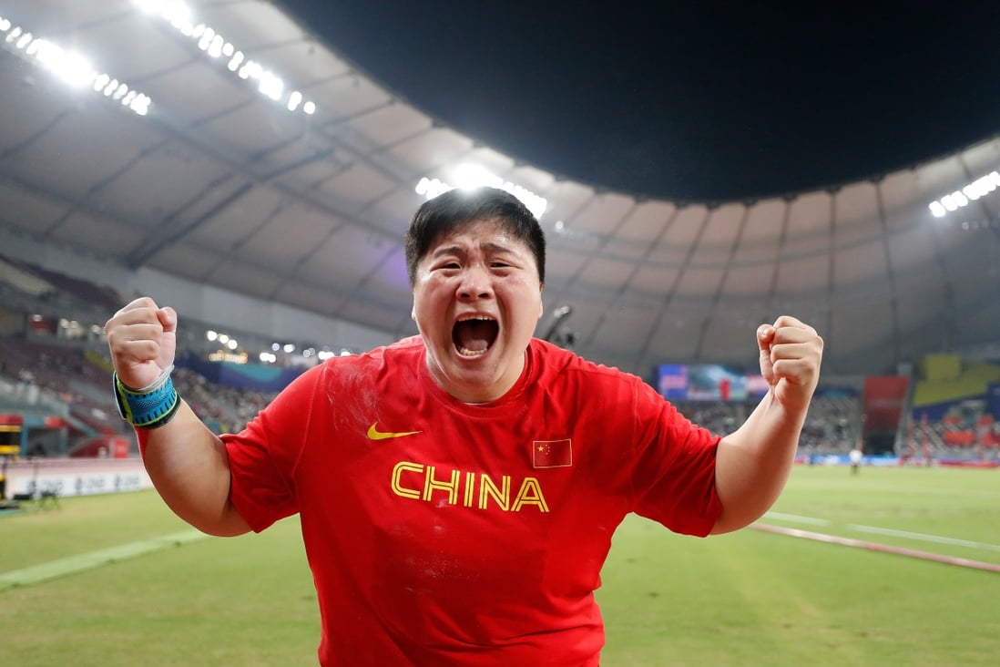 Olympic champion Gong Lijiao claims a fourth National Games shot put ...