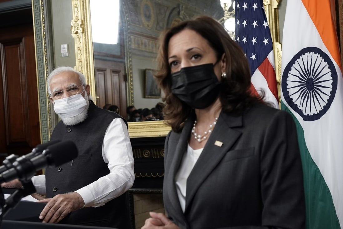 Kamala Harris gently presses Indian PM Narendra Modi on human rights ...