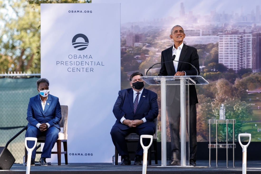 Barack Obama hopes new library and museum campus will transform Chicago ...