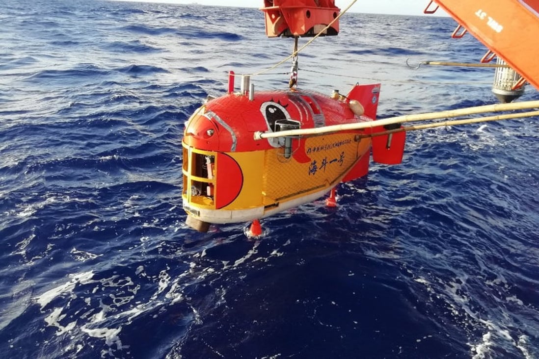 China’s Haidou 1 reaches new depths exploring the Pacific Ocean floor ...