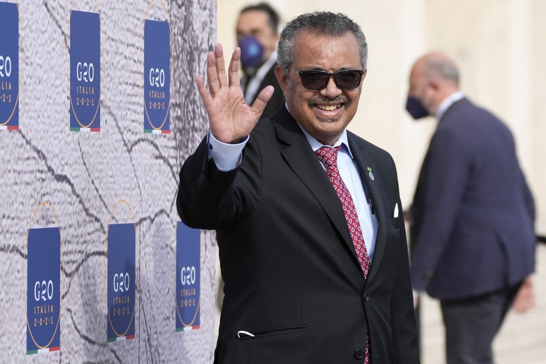 WHO chief Tedros runs unopposed for second term | South China Morning Post