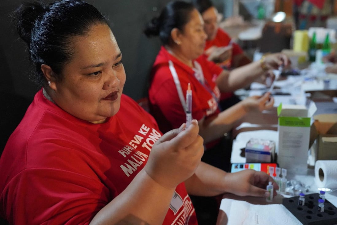 Tonga enters lockdown after first coronavirus case recorded | South ...