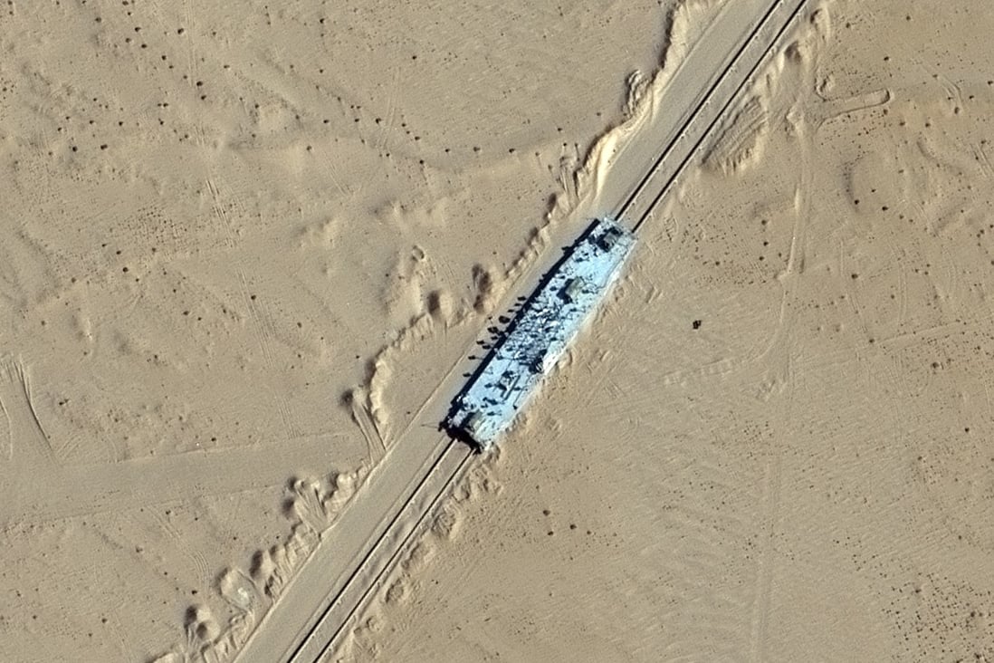 China’s mock-up US aircraft carrier target is message to Washington ...