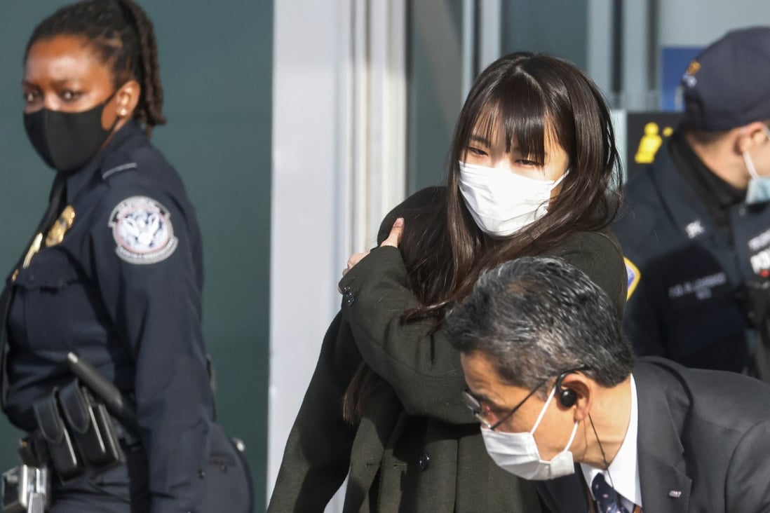 Japan’s ex-princess Mako and husband Kei Komuro arrive in New York ...